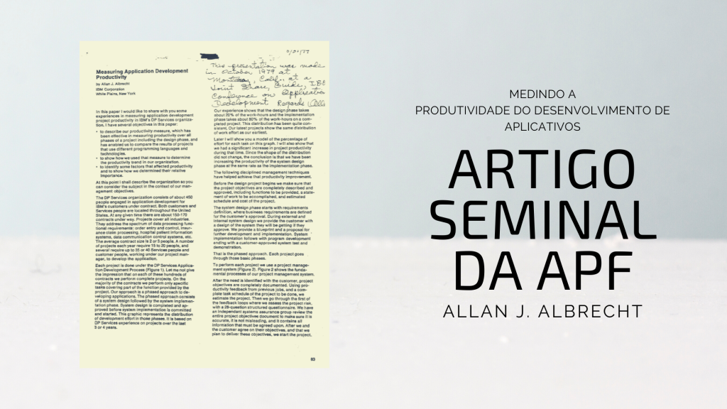 Medindo a Produtividade do Desenvolvimento de Aplicativos - FATTO